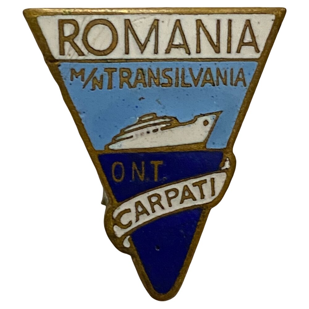 Знак "Национальная туристическая компания Карпаты" (ONT Carpati) Румыния 1961-1970 гг.