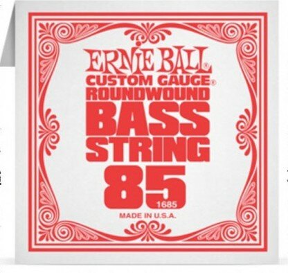 Одиночная струна для бас-гитары Ernie Ball 1685 Custom Gauge 85