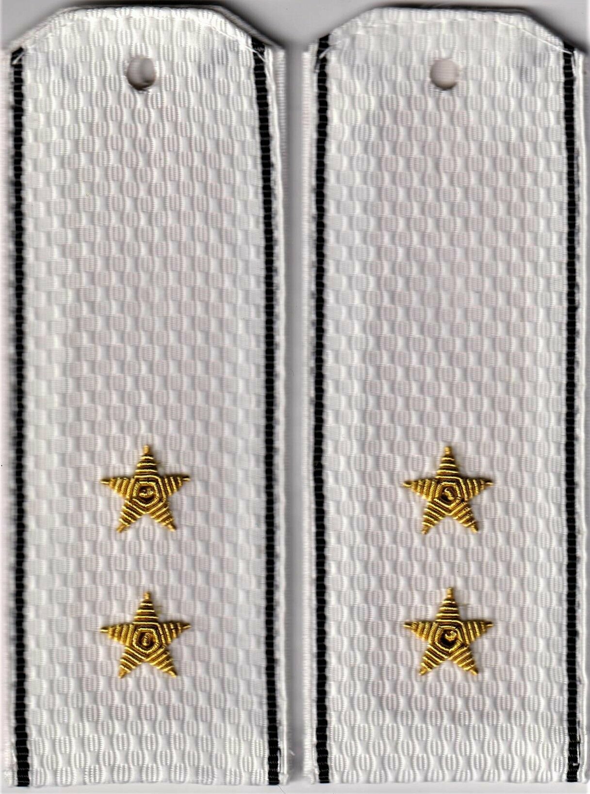 Погоны ВМФ на белую рубашку, мичман