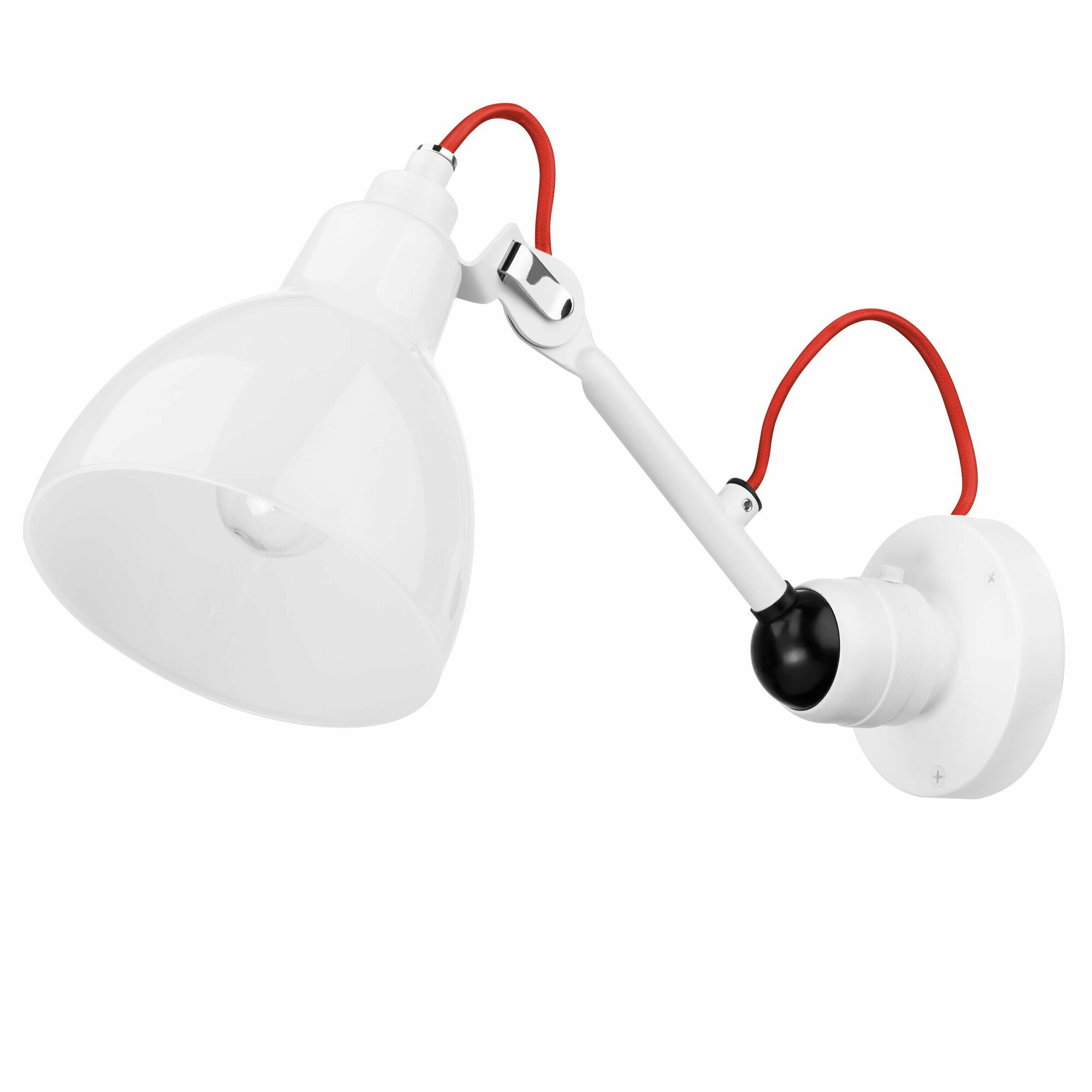 865606 Бра LOFT 1х40W E14 белый, шт