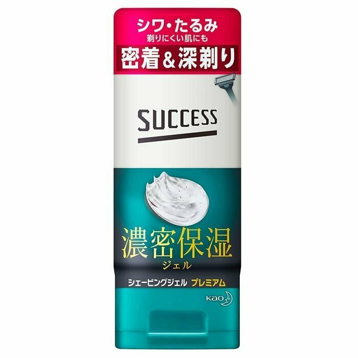 Гель для бритья для зрелой кожи с увлажняющим эффектом КAO "Success" Premium