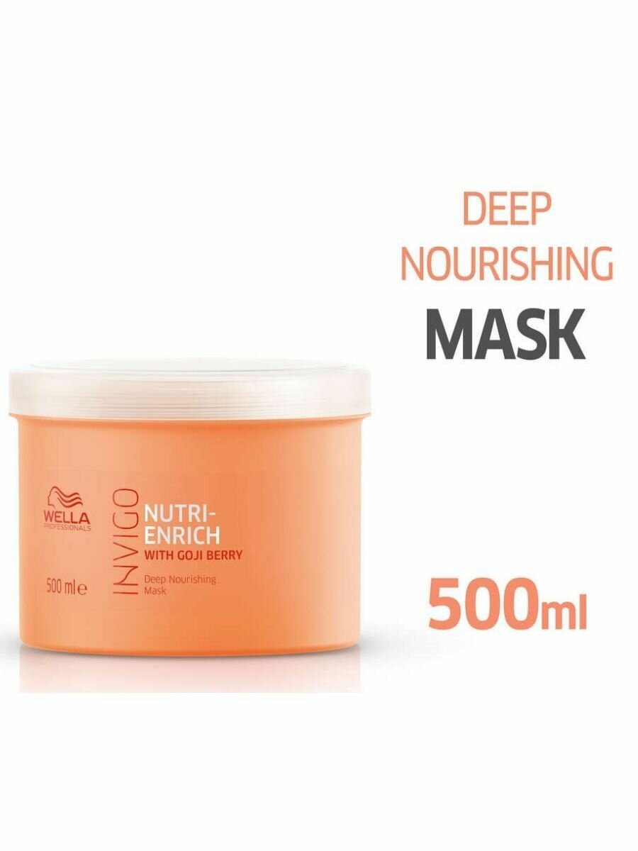 Wella INVIGO Nutri-Enrich -Крем-маска питательная 500 мл