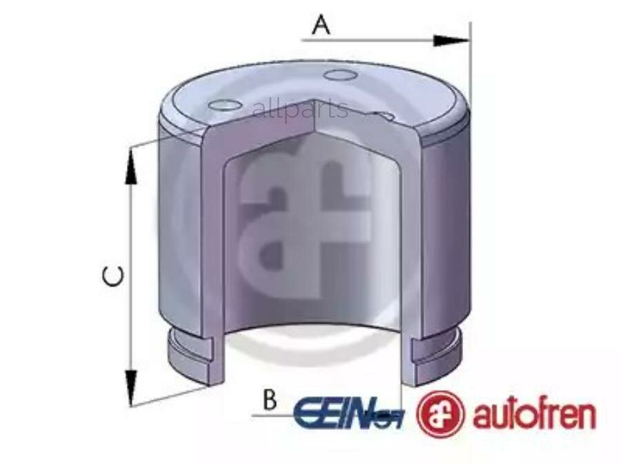 AUTOFREN D02553 Поршень суппорта, переднего