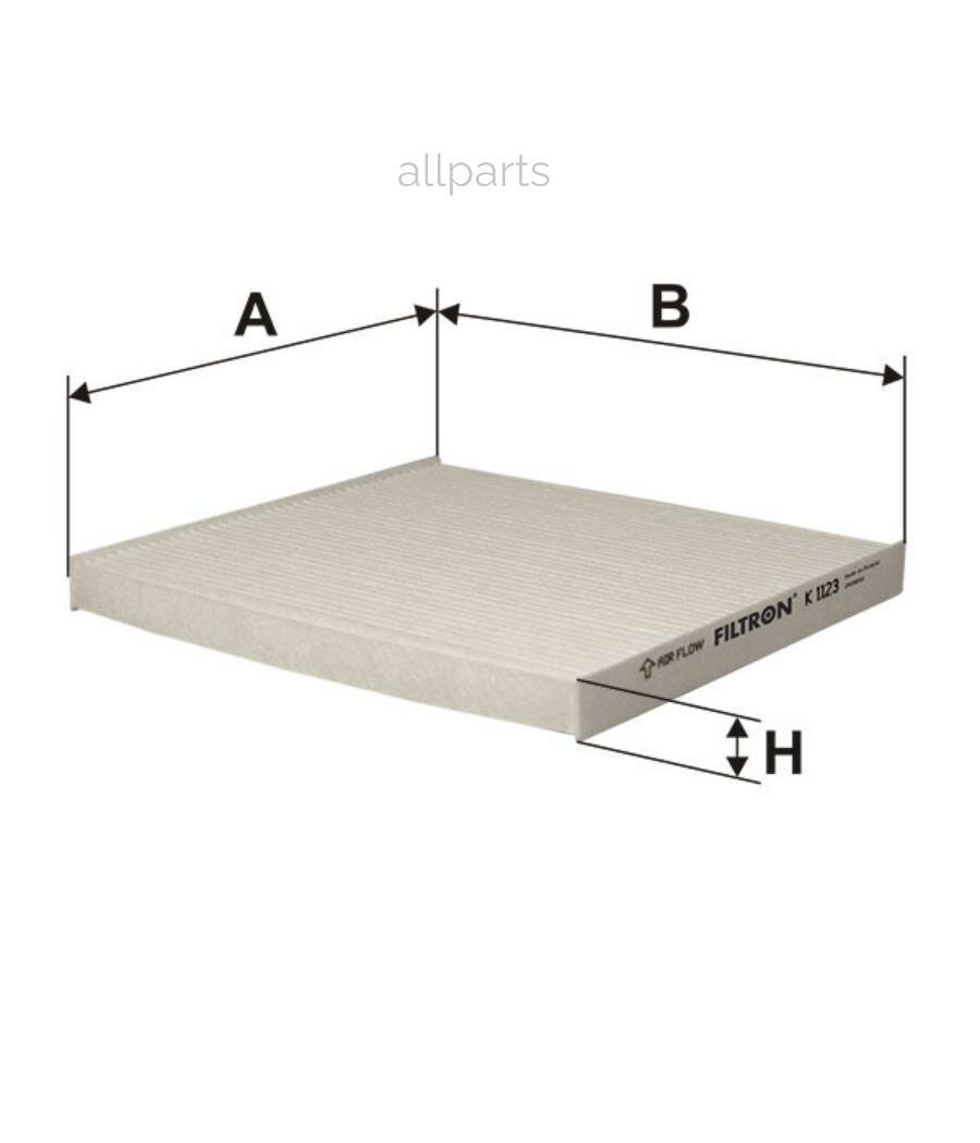 FILTRON K1123 фильтр салона!\ Toyota Avensis/Corolla 1.8-2.0D 02>
