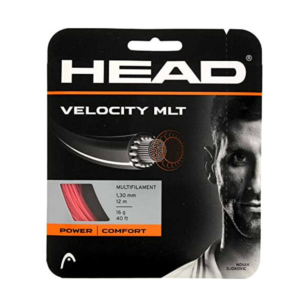 Теннисная струна Head Velocity MLT Розовый 281404-17PK (Толщина: 125)