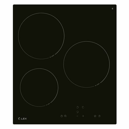 Электрическая варочная панель LEX EVH 430A BL, Hi-Light, независимая, черный