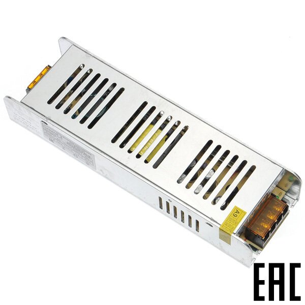 Блок питания компактный к светодиодной ленте General 220В/12В постоянного тока 250Вт 514100 GDLI-S-250-IP20-12