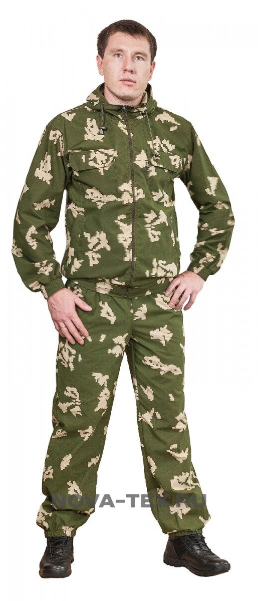 Костюм NOVATEX Пионер муж. лето смесовая сорочка 65%хл 35%пэ без подкл.