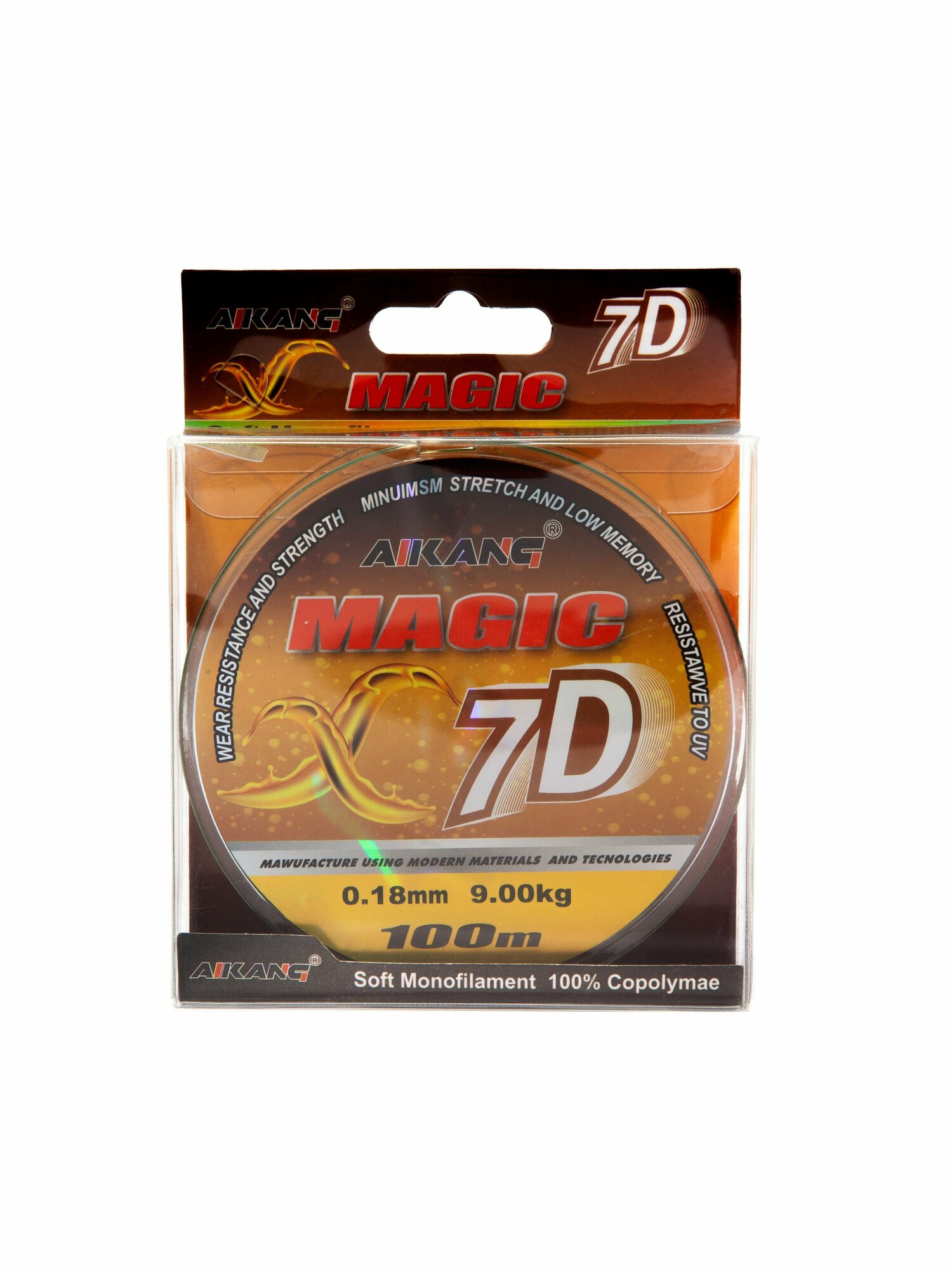 Леска "AiKang" MAGIC 7D (100м, 7D-эффект, д.0.28 мм)