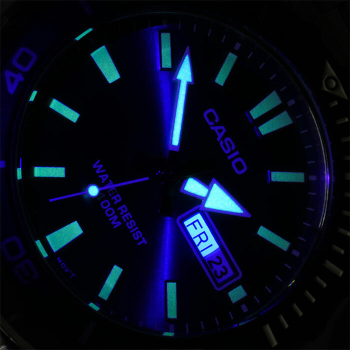 Наручные часы CASIO Collection, синий, серебряный, черный — фото 1