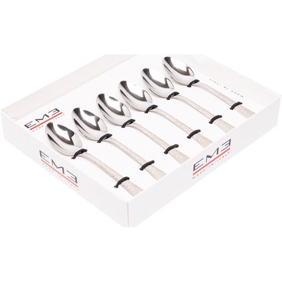 Набор кофейных ложек Eme SEGNO MEDITERRANEO 6 шт (C09SE/LME)