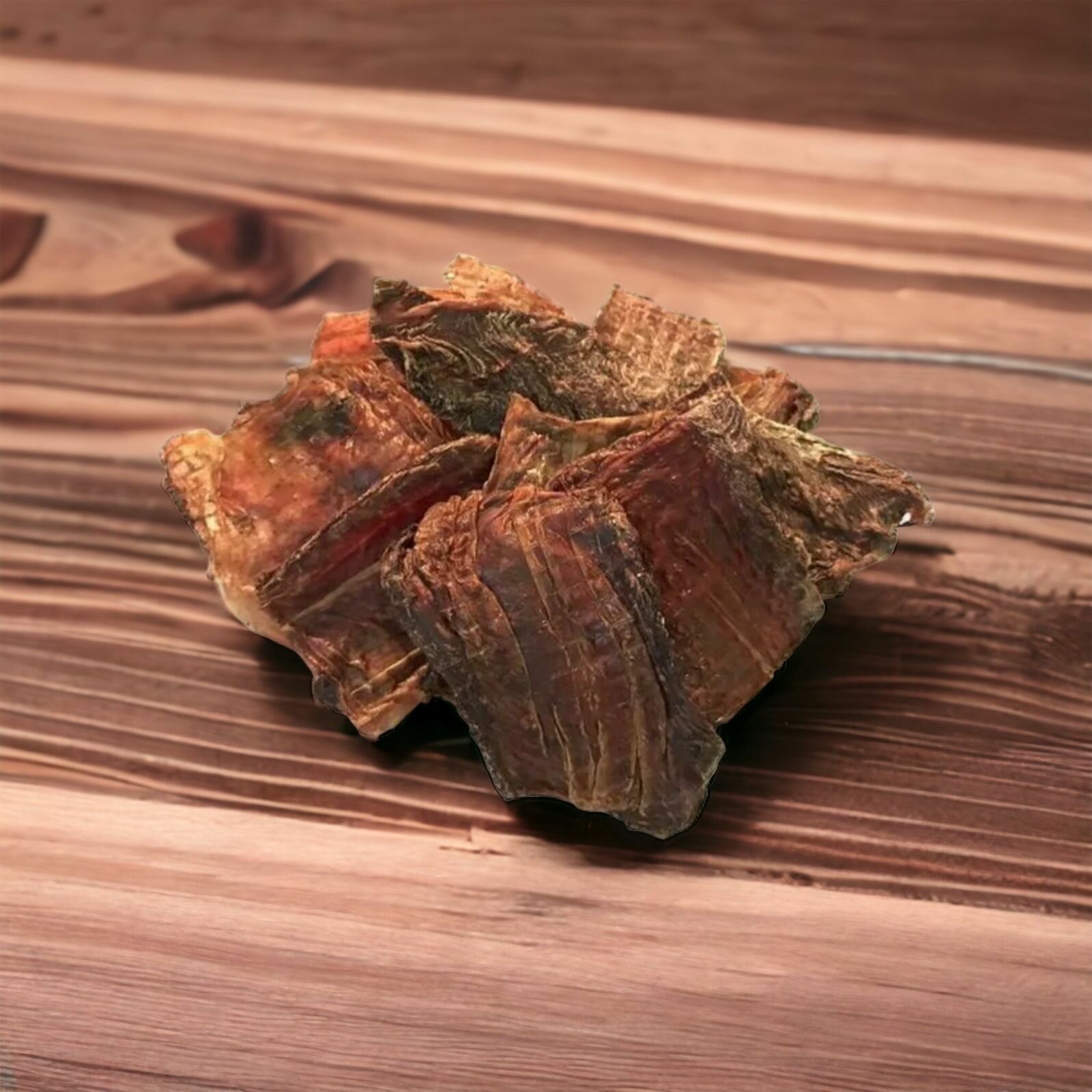 Бобик - Снобик пищевод говяжий для собак, сушеный в дровяной печи, натуральное лакомство для мелких и средних пород, 20 гр.