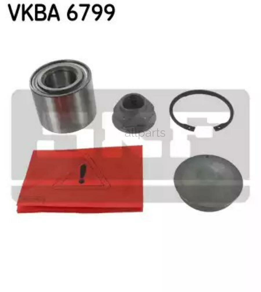 SKF VKBA6799 к-кт подшипника ступицы задней!\ Renault Duster 1.6/1.5dCi 11>