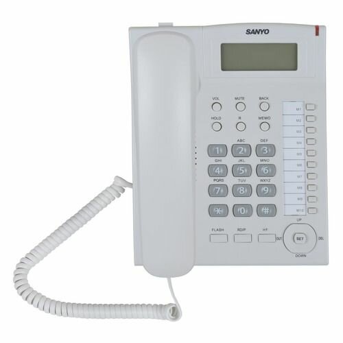 Проводной телефон Sanyo RA-S517W, белый