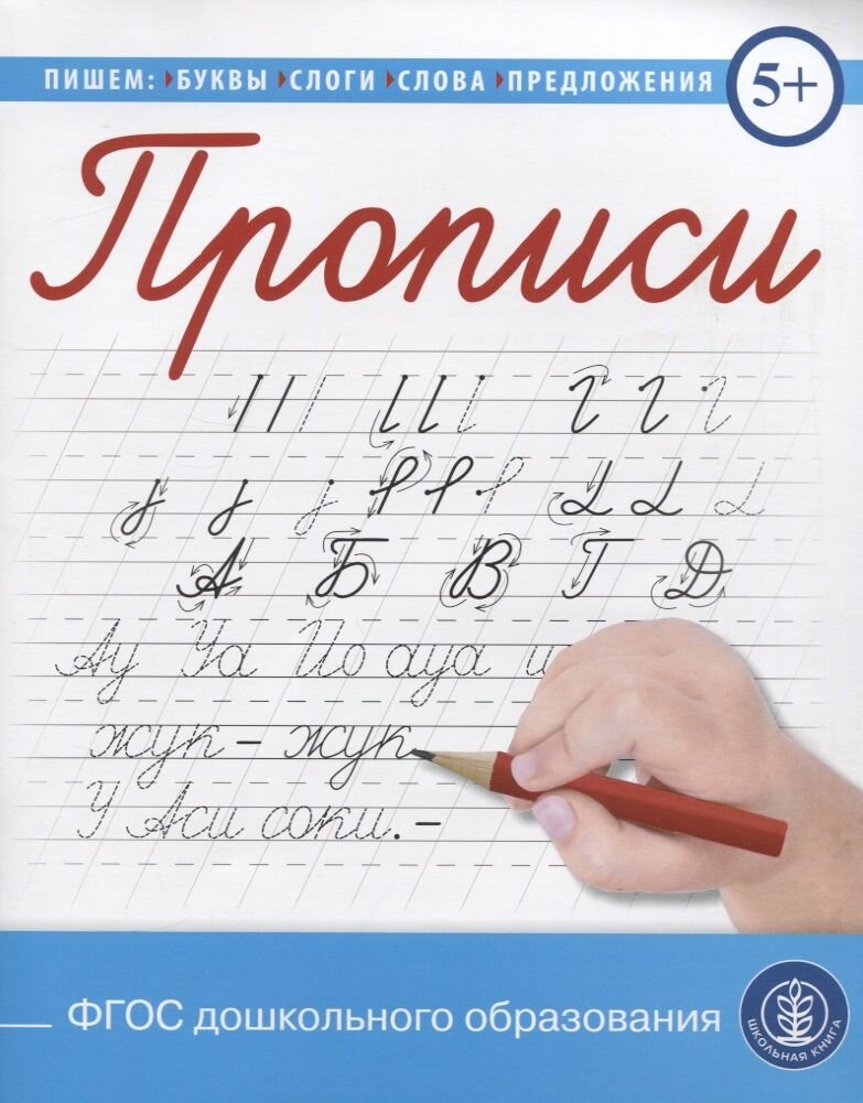 Прописи. Пишем буквы, слоги, слова, предложения