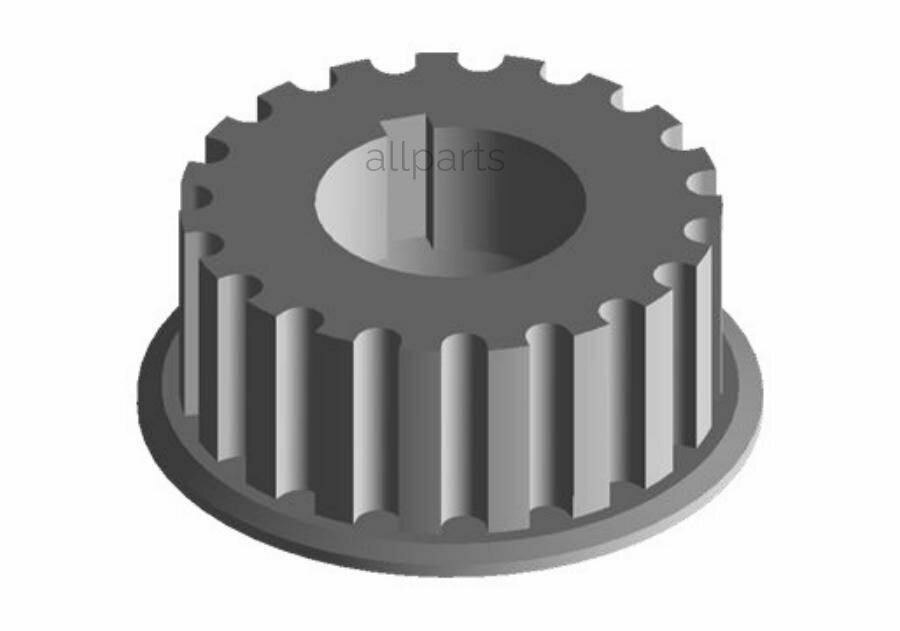 CHERY 480-1005051BA Шестерня коленвала amulet, bonus, bonus3, fora, very (480-1005051BA) AMULET CHERY 480-1005051BA