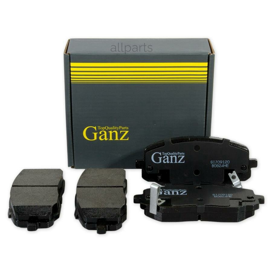 GANZ GIJ09120 Колодки тормозные передние для KIA PICANTO GANZ GIJ09120