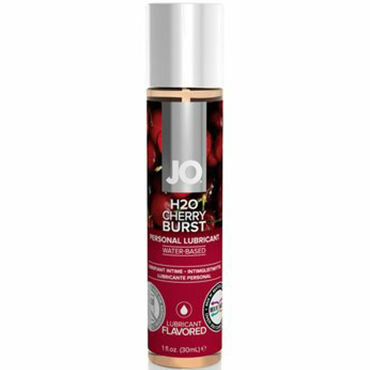 JO H2O Cherry Burst, 30 мл Лубрикант на водной основе с вишневым вкусом