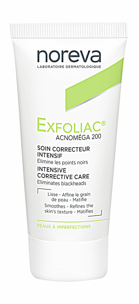 Noreva Exfoliac Acnomega 200 Intensive Corrective Care Интенсивный корректирующий крем для проблемной кожи лица 30мл