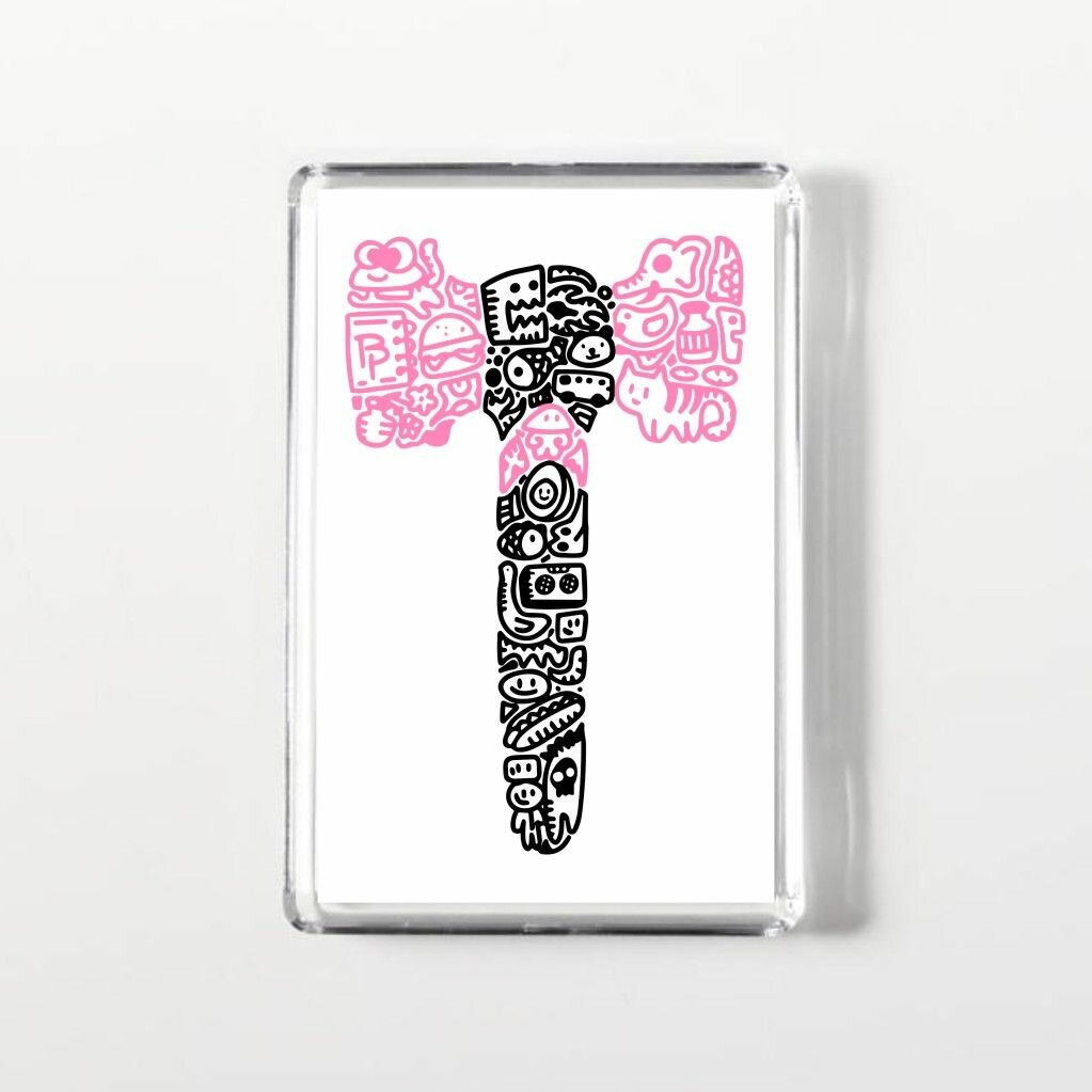 Магнит акриловый прямоугольный MIGOM Blackpink - 2312-015