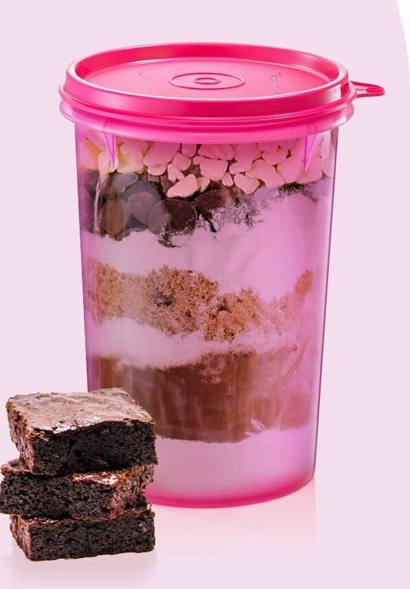 Контейнер "Мульти-Хит" 1 л розовый. Tupperware