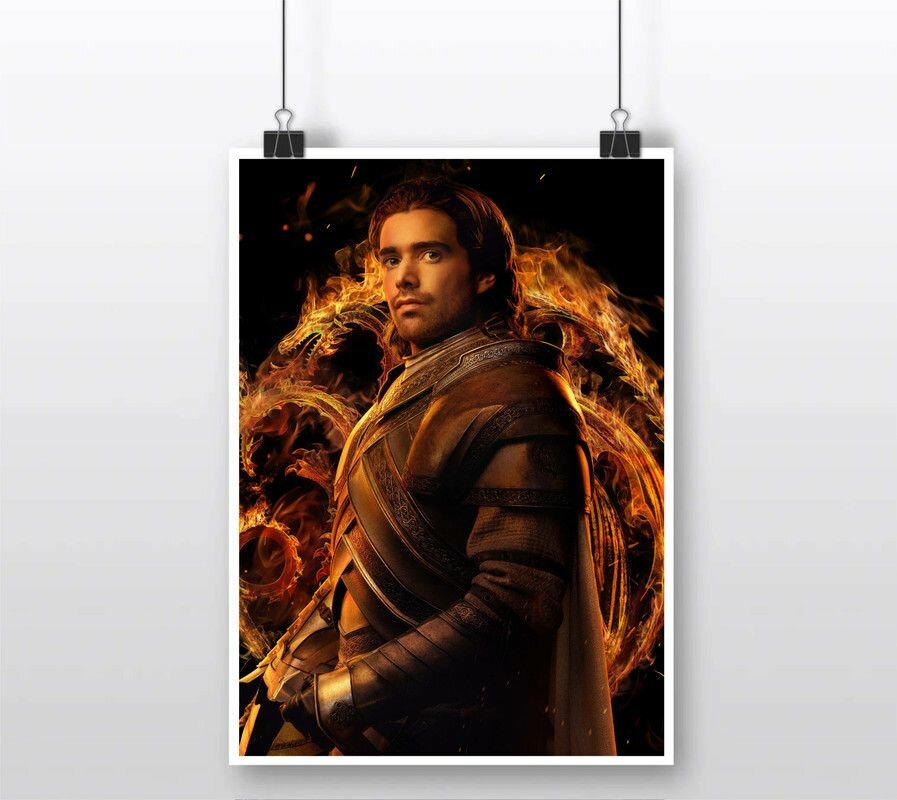 Плакат GOODbrelok А4 принт "Дом Дракона, House of the Dragon" - 0009