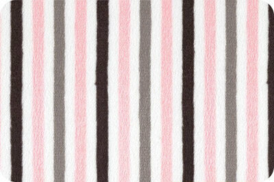 PEPPY' Плюш MINI STRIPE CUDDLE-FM79 48 x 48 см, плотность 440 г/м² ± 5, 100% полиэстер цвет turquoise/snow