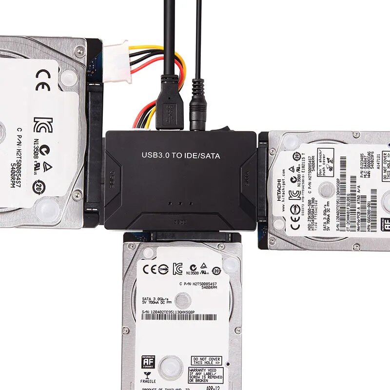 UTHAI E01 USB 3.0 адаптер для HDD/SSD, EU Adapter — фото 1
