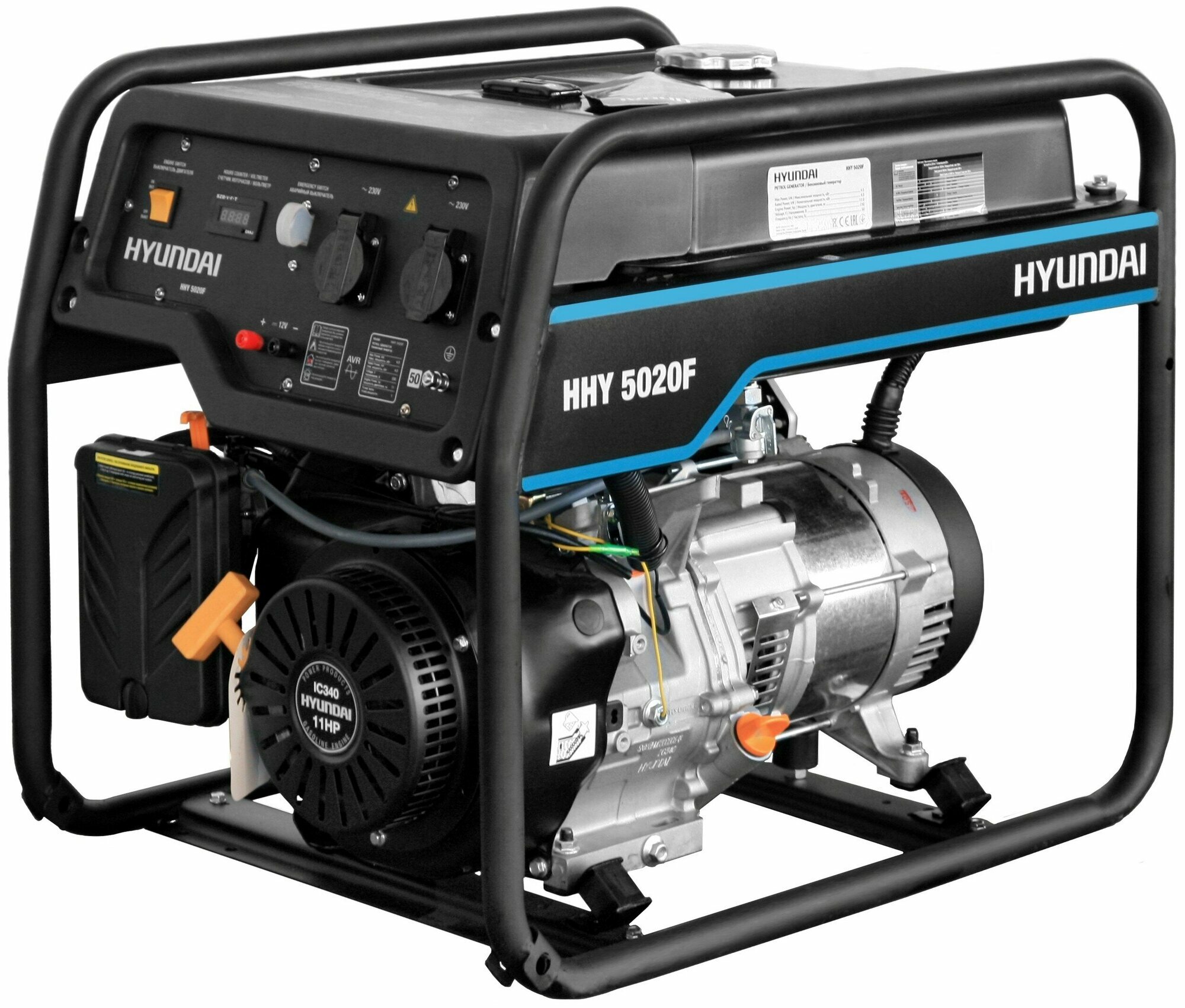 Генератор бензиновый HYUNDAI HHY 5020F HHY 5020F