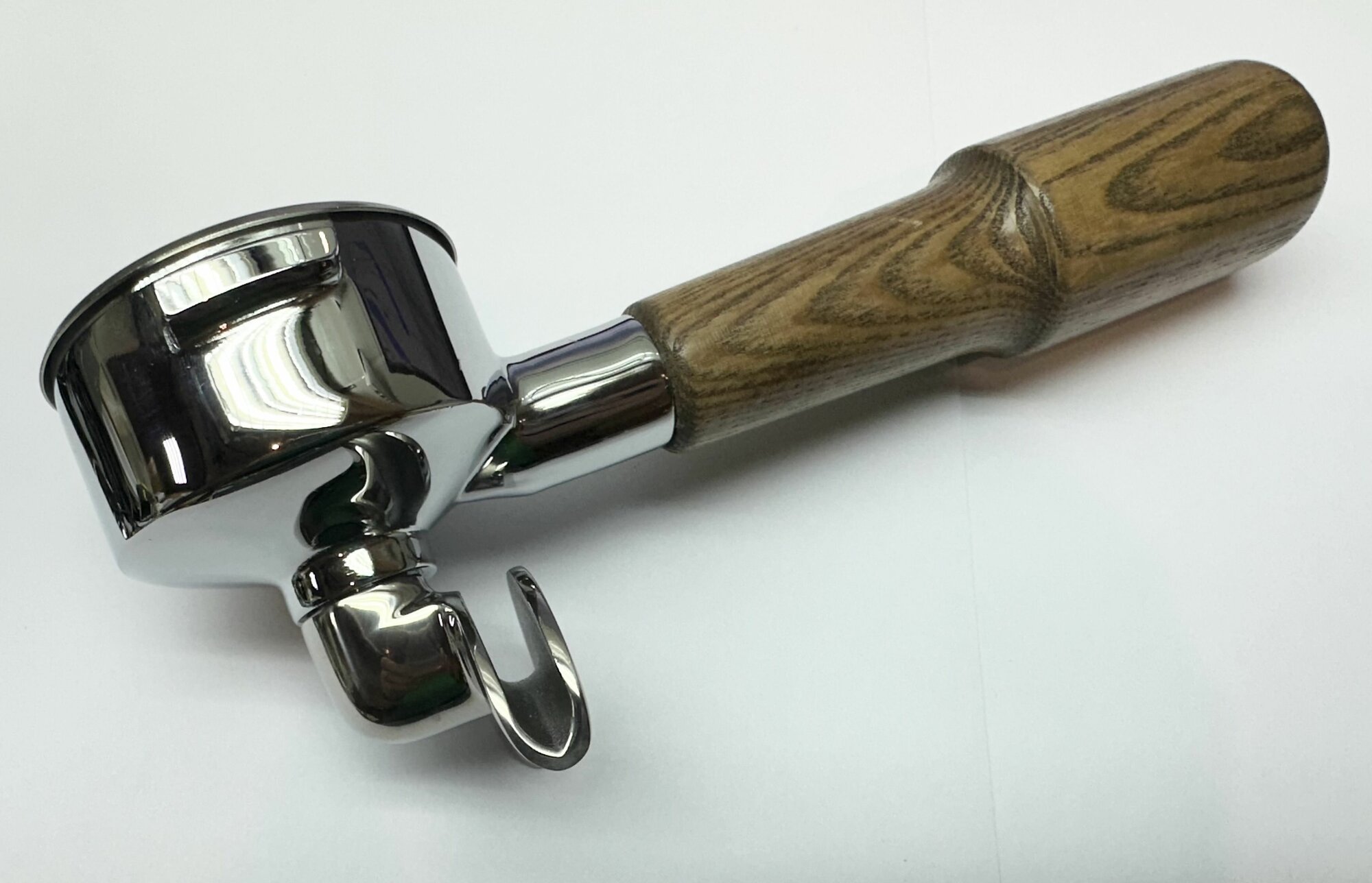 Холдер в сборе (на 2 порции) для Spaziale ручка дерево