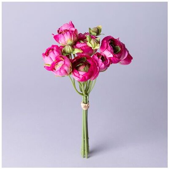 Букет искусственных цветов Lefard "ранункулюс" 27 см