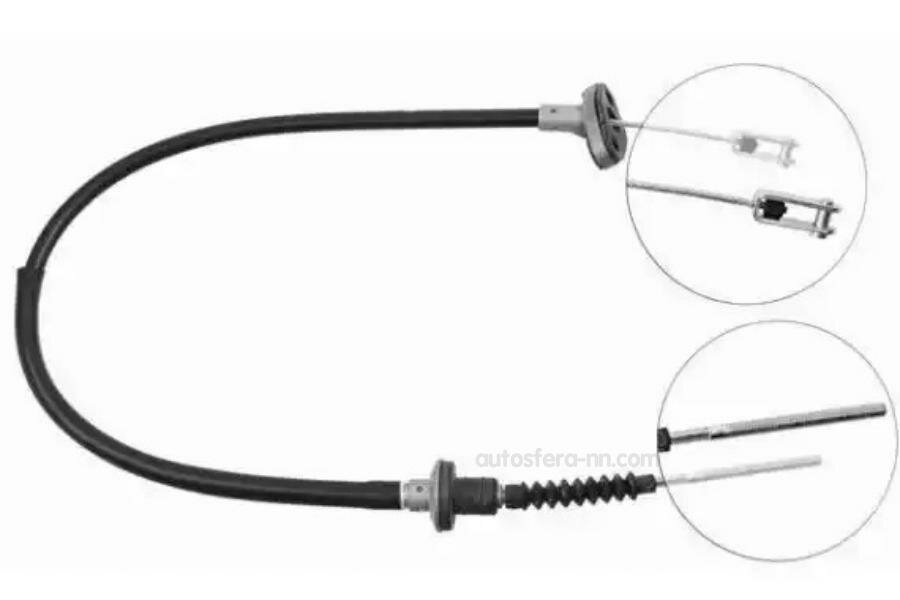 NIPPARTS J25090 Трос, управление сцеплением
