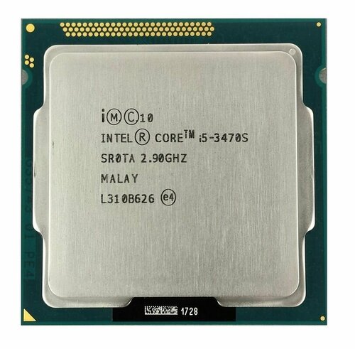 Процессор Intel Core i5-3470S сокет 1155 4 ядра 4 потока 2.9 - 3.6ГГц ...