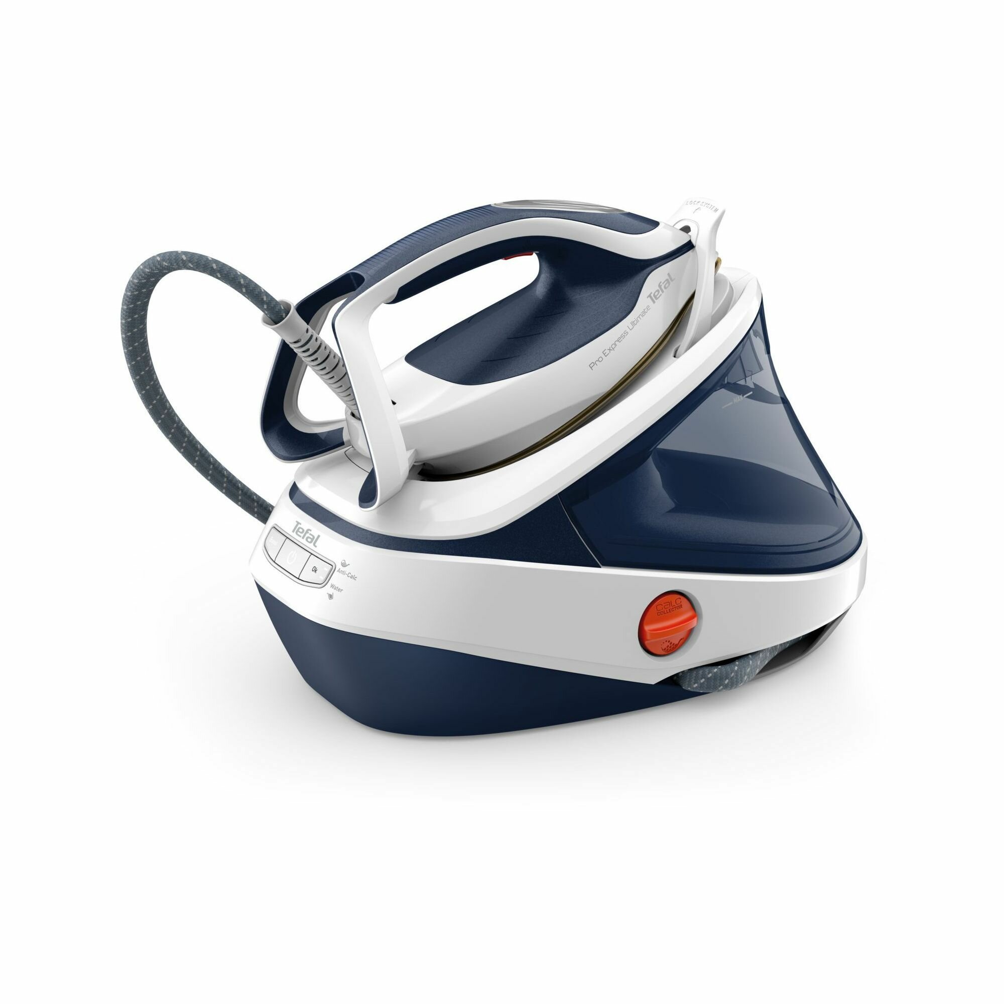 Парогенератор Tefal Pro Express Ultimate II (GV9712E0), синий/белый 00-00007007