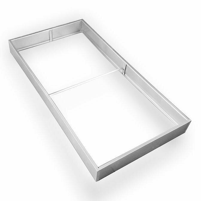 Ограждение для грядки (грядка) 3,75 м х 1м х 175 мм 0,5 мм Цинк 3,75 оцинк