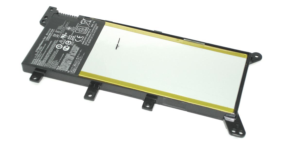 Аккумулятор для ноутбука Asus X555, A555L, K555L, F555L (C21N1347) 7.5V 4800mAh 37Wh, черный, HC/ORG