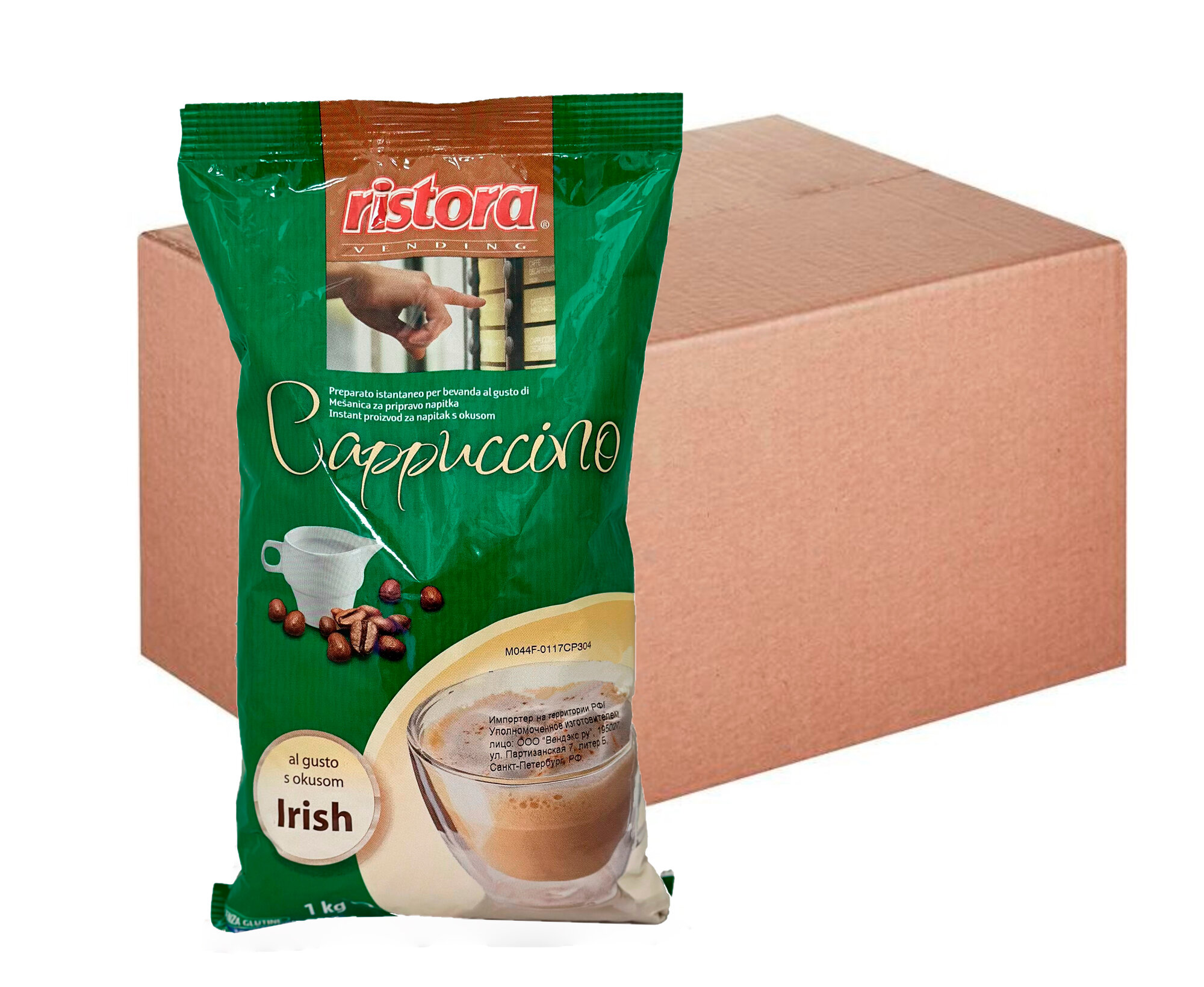 Растворимый капучино Ristora ирландский виски 10 кг