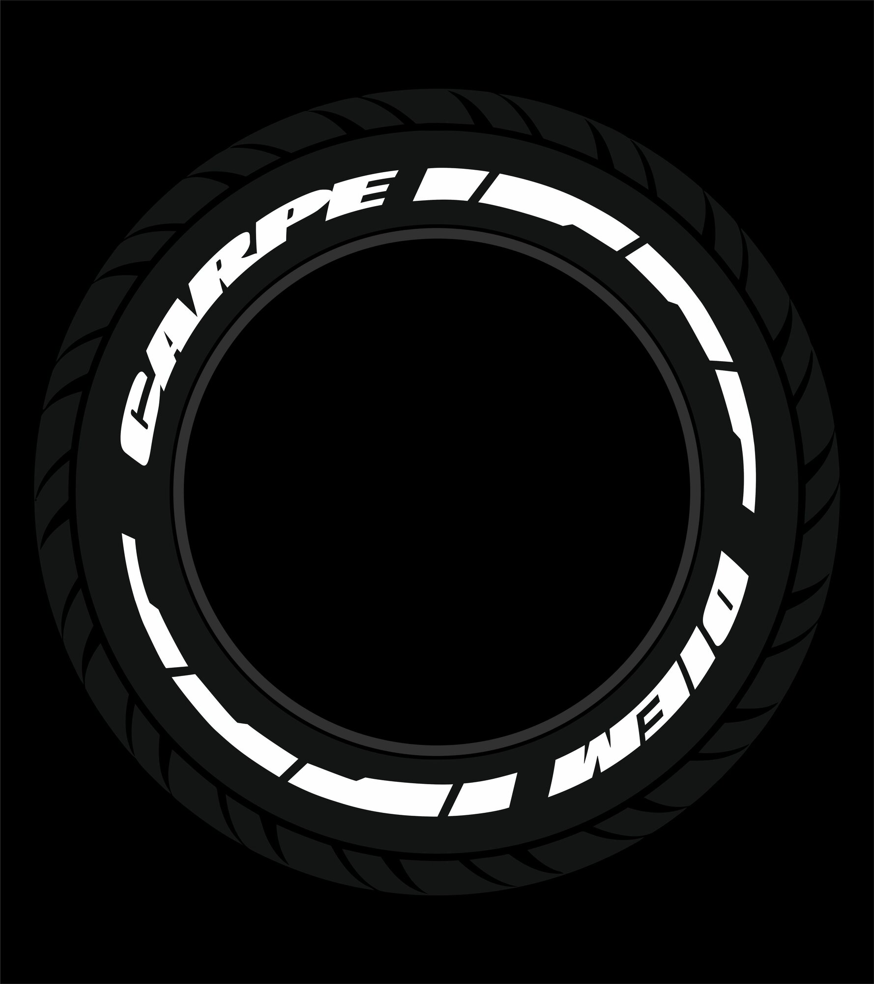 Наклейки на шины CARPE DIEM