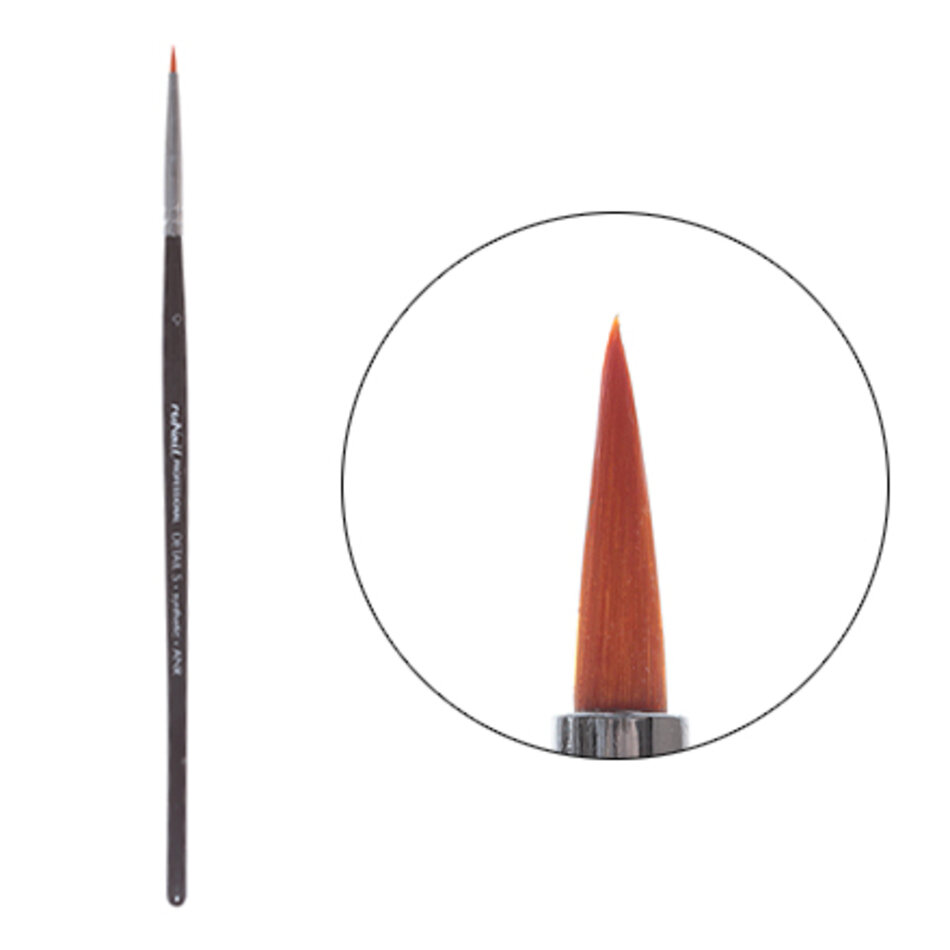 RuNail, Кисть Detail S Synthetic ANR №9