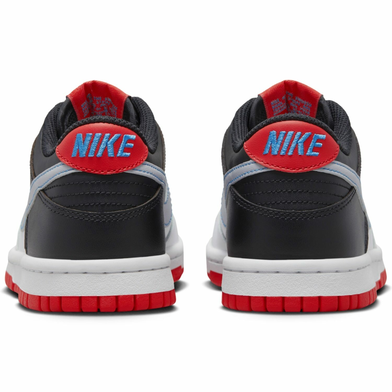Кроссовки NIKE DUNK LOW (GS), размер 3.5Y US, черный, серый, белый — фото 1
