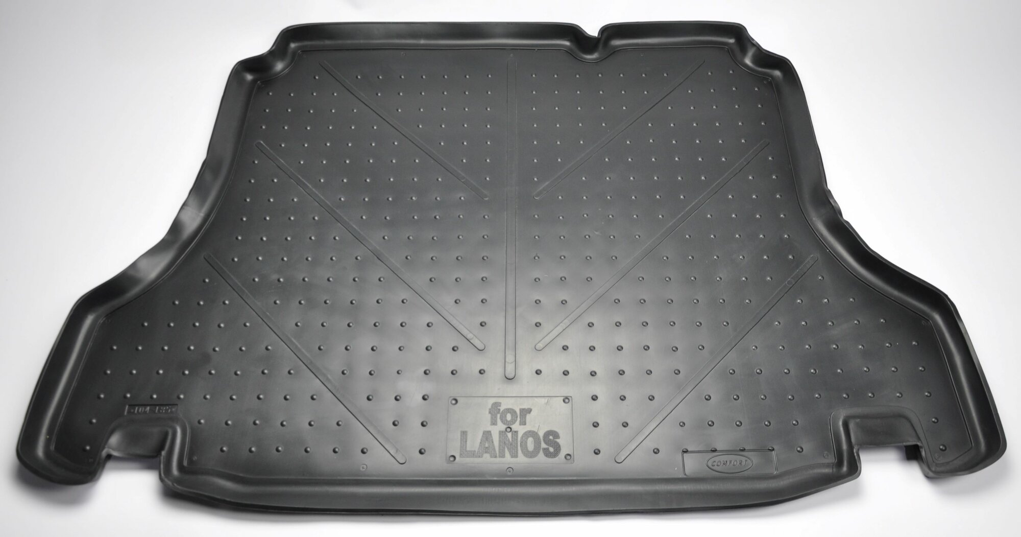 Коврик в багажник полиэтилен Chevrolet Lanos T100, T150 седан 2005-, ЗАЗ Chance седан 2009-