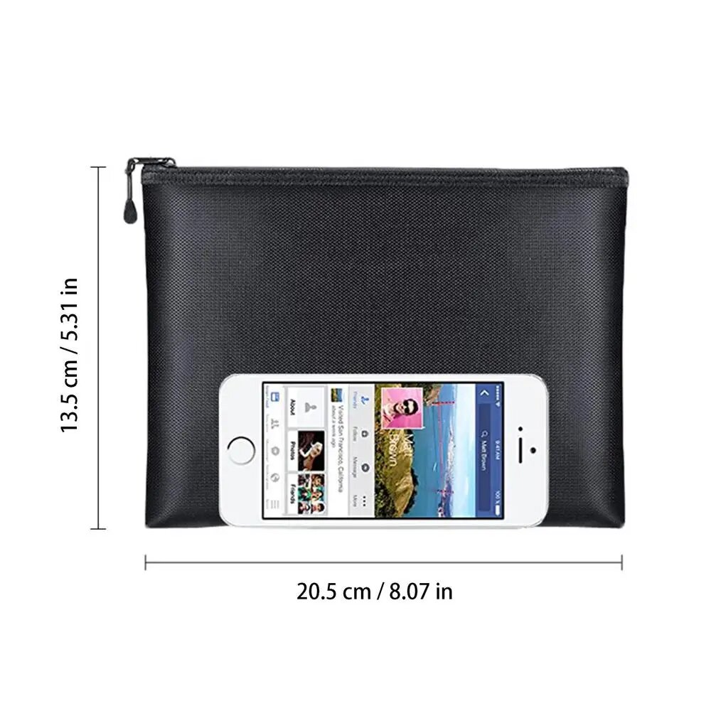 Огнестойкая сумка для документов Fireproof Document Bag M