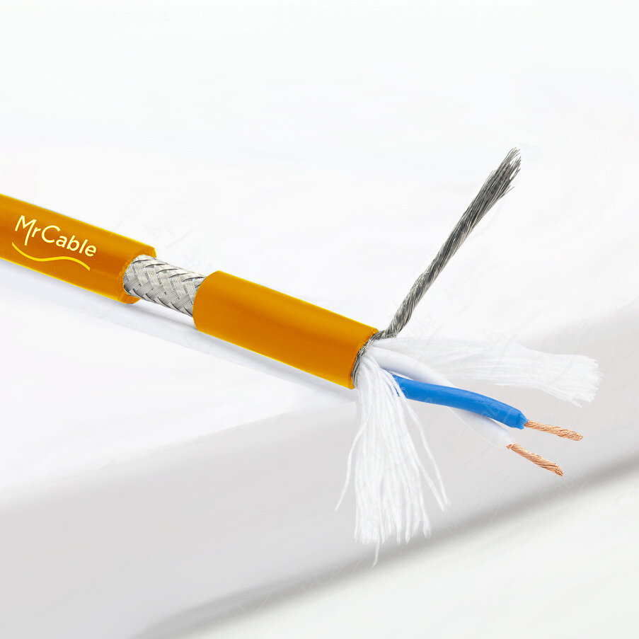 Кабель микрофонный в нарезку MrCable VULCAN P23 ORN, 1 м