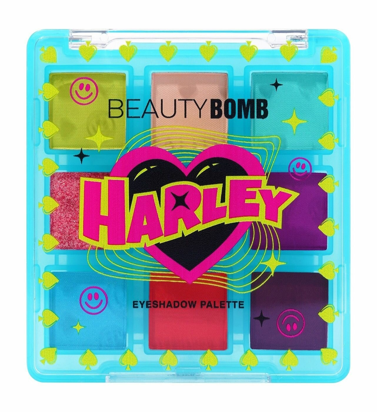 BEAUTY BOMB Палетка теней Harley, 7 г