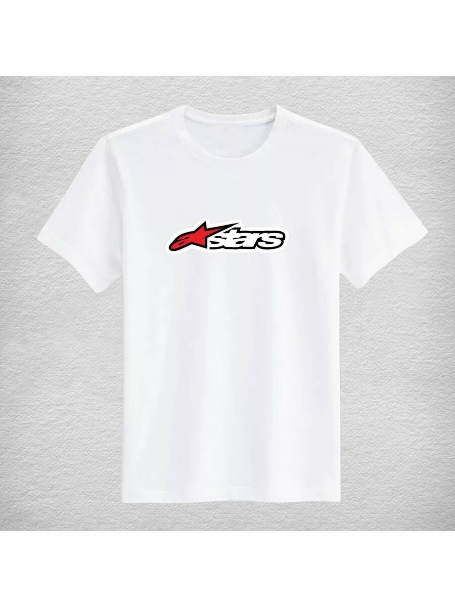 Футболка надпись звезда