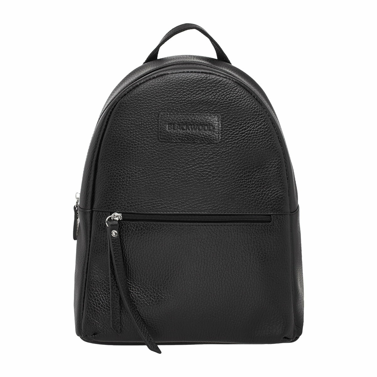 Рюкзак BLACKWOOD Wanda, натуральная телячья кожа, черный, 32x24 см