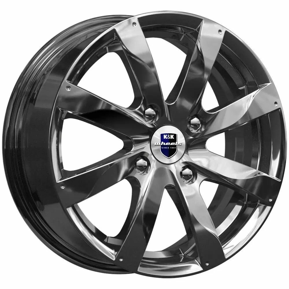 Диск колёсный Джемини (КС617-18) 6x15 ЕТ 48 4x100 60,1 кварц, арт.83334