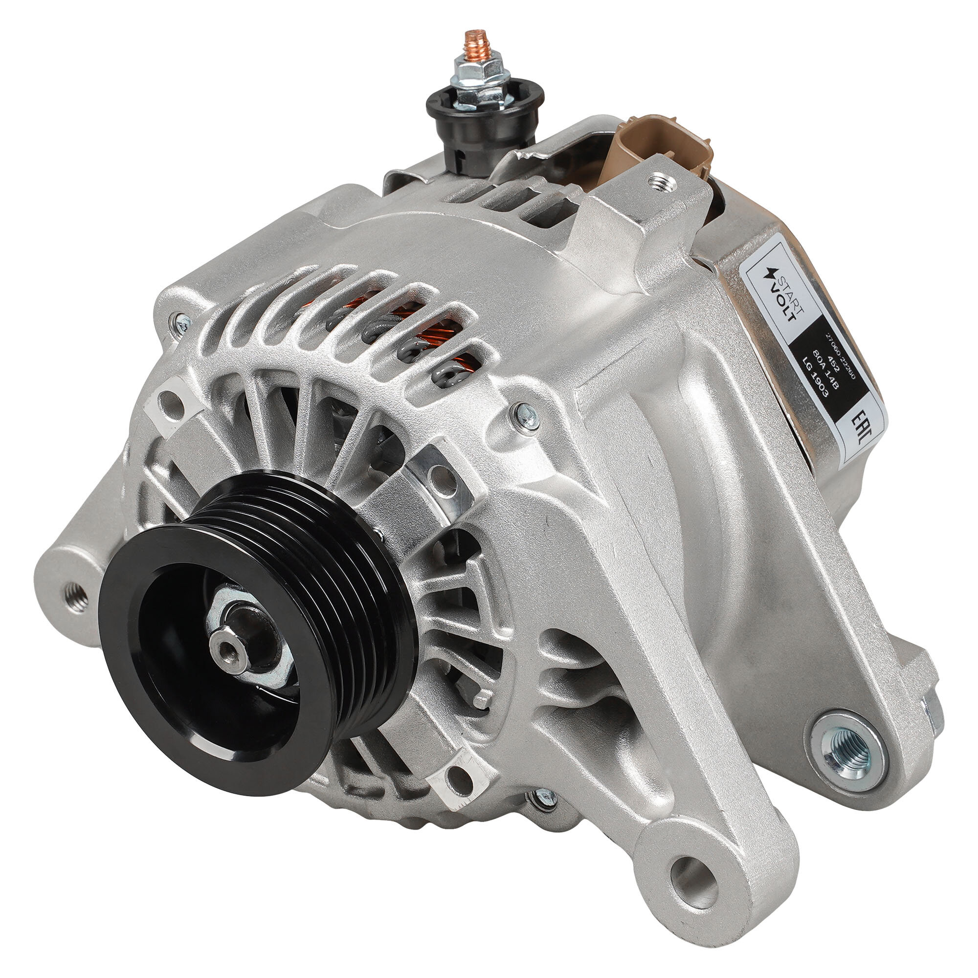 Генератор 80 А для TOYOTA COROLLA, AURIS / STARTVOLT LG 1903