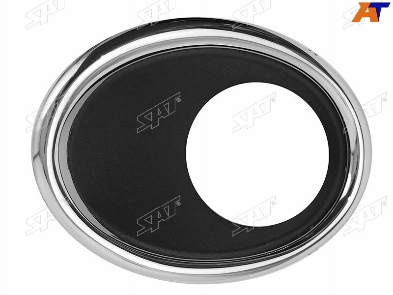 Оправа противотуманной фары SAT STDT662192, для Nissan Qashqai, передняя, левая, серая