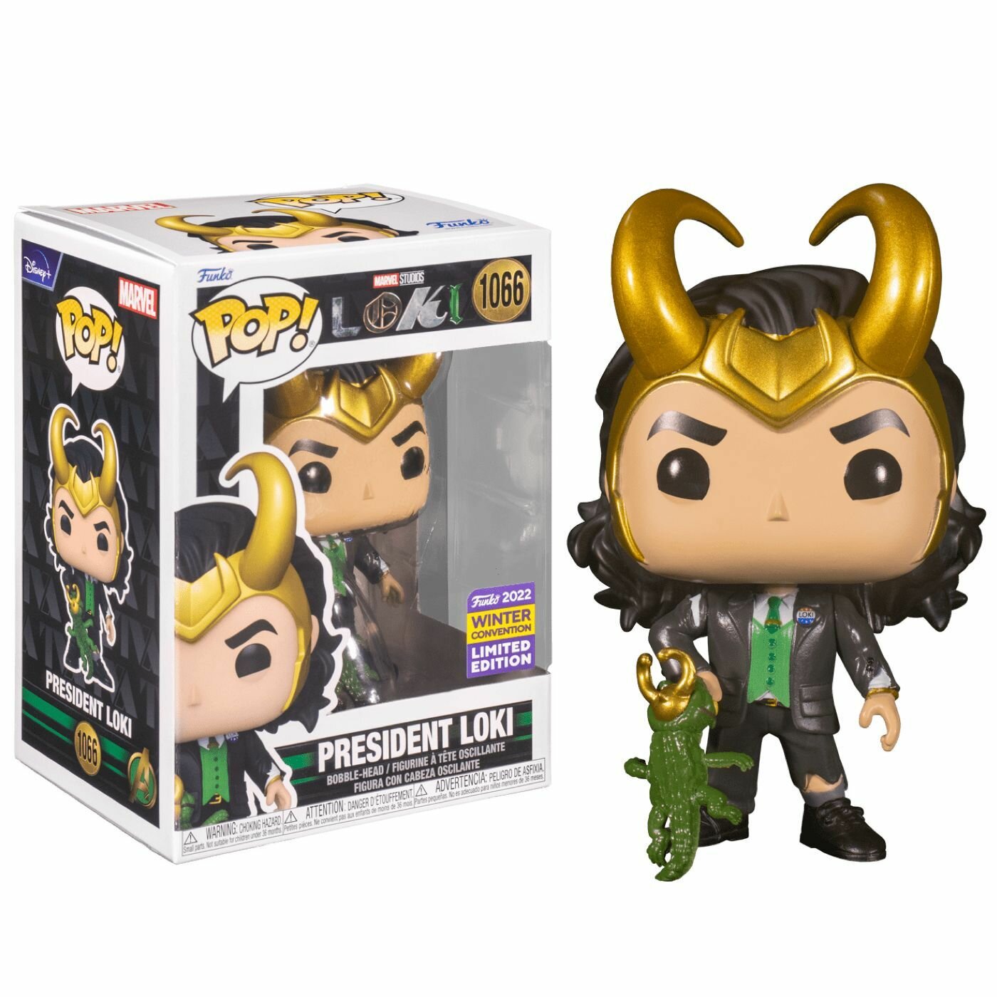 Фигурка Президент Локи с Аллигатором President Loki with Alligator из сериала Локи 1066